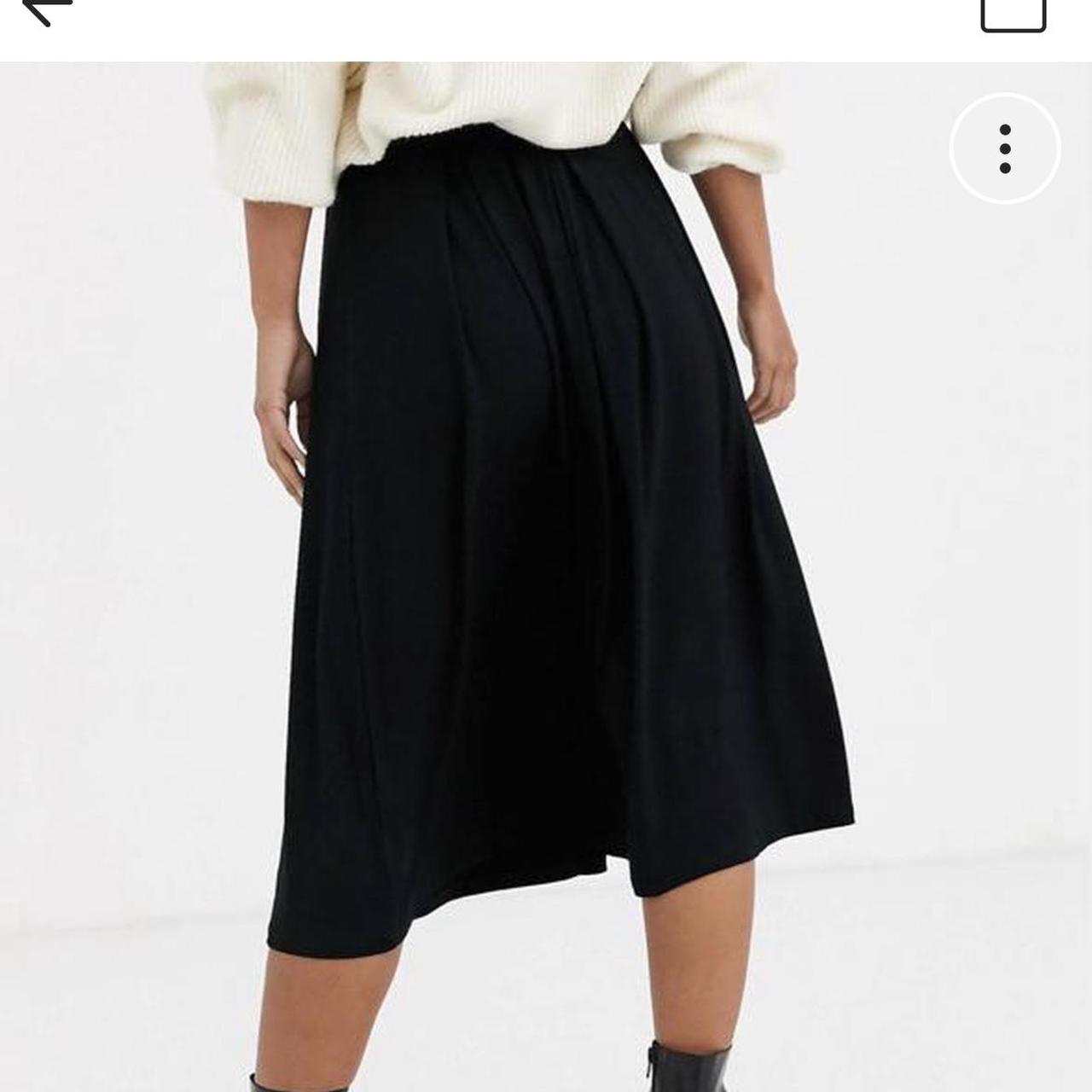 ASOS Women's Black Skirt | Depop