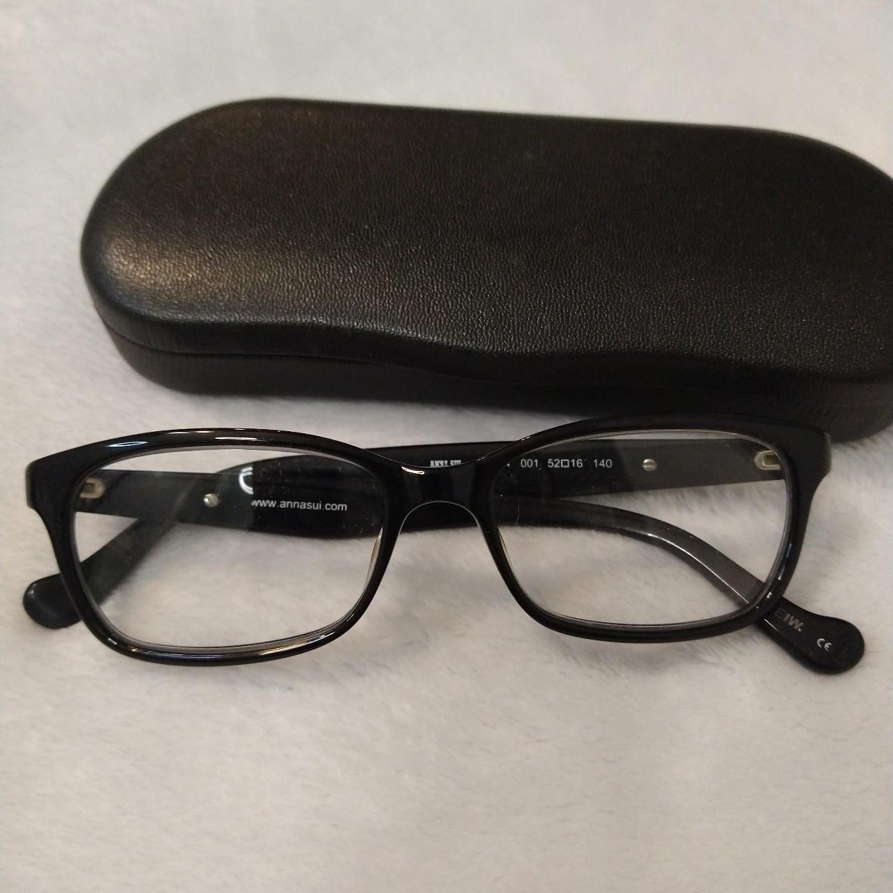 Anna Sui Black Butterfly RX Glasses... - Depop