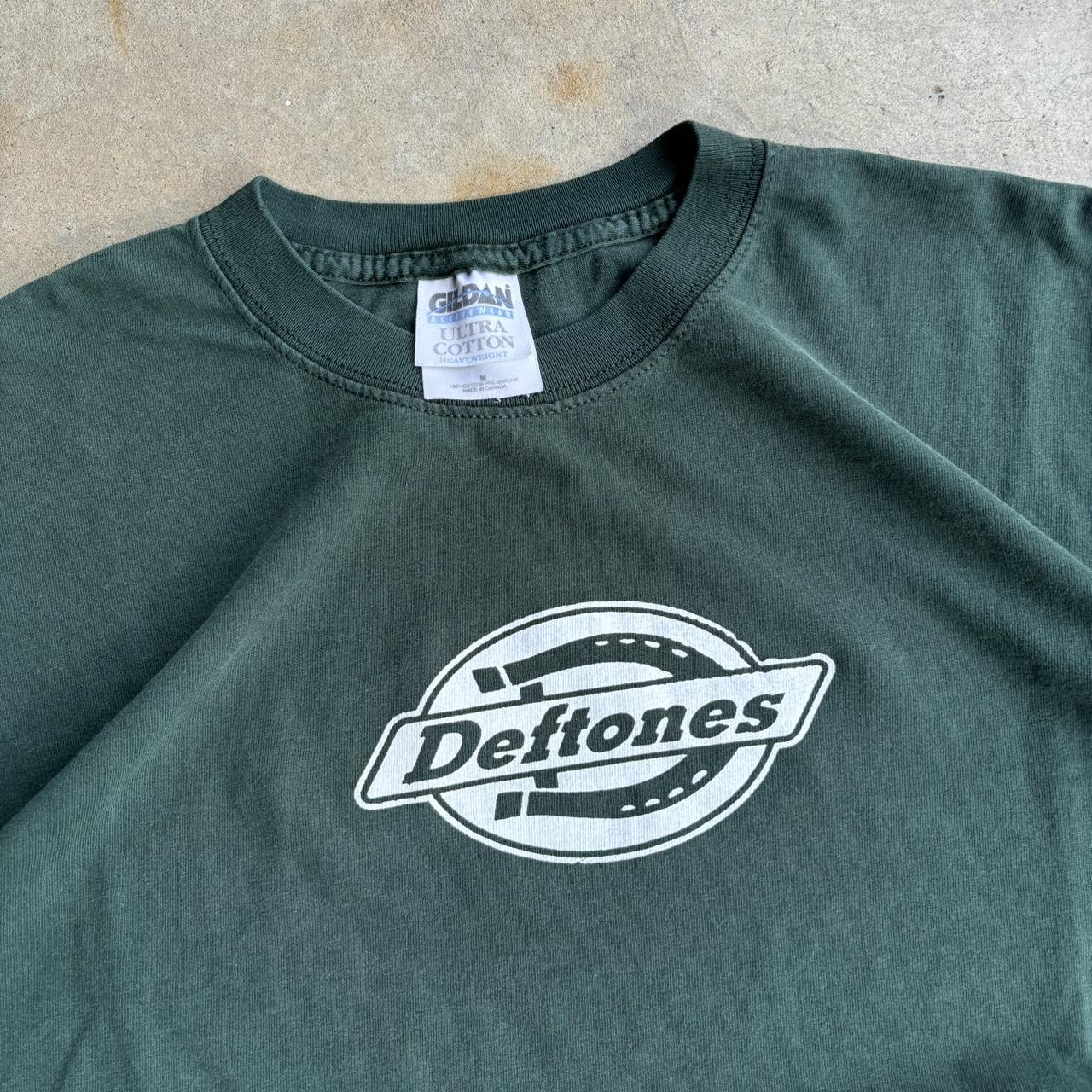 Vintage Deftones Dickies Early 2000s Logo Forest... - Depop