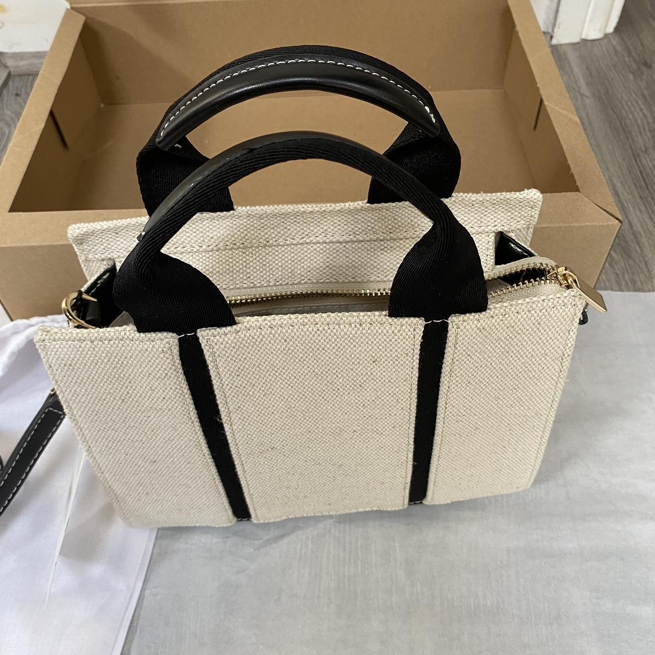 Zara canvas mini city bag Brand new with tags and... - Depop
