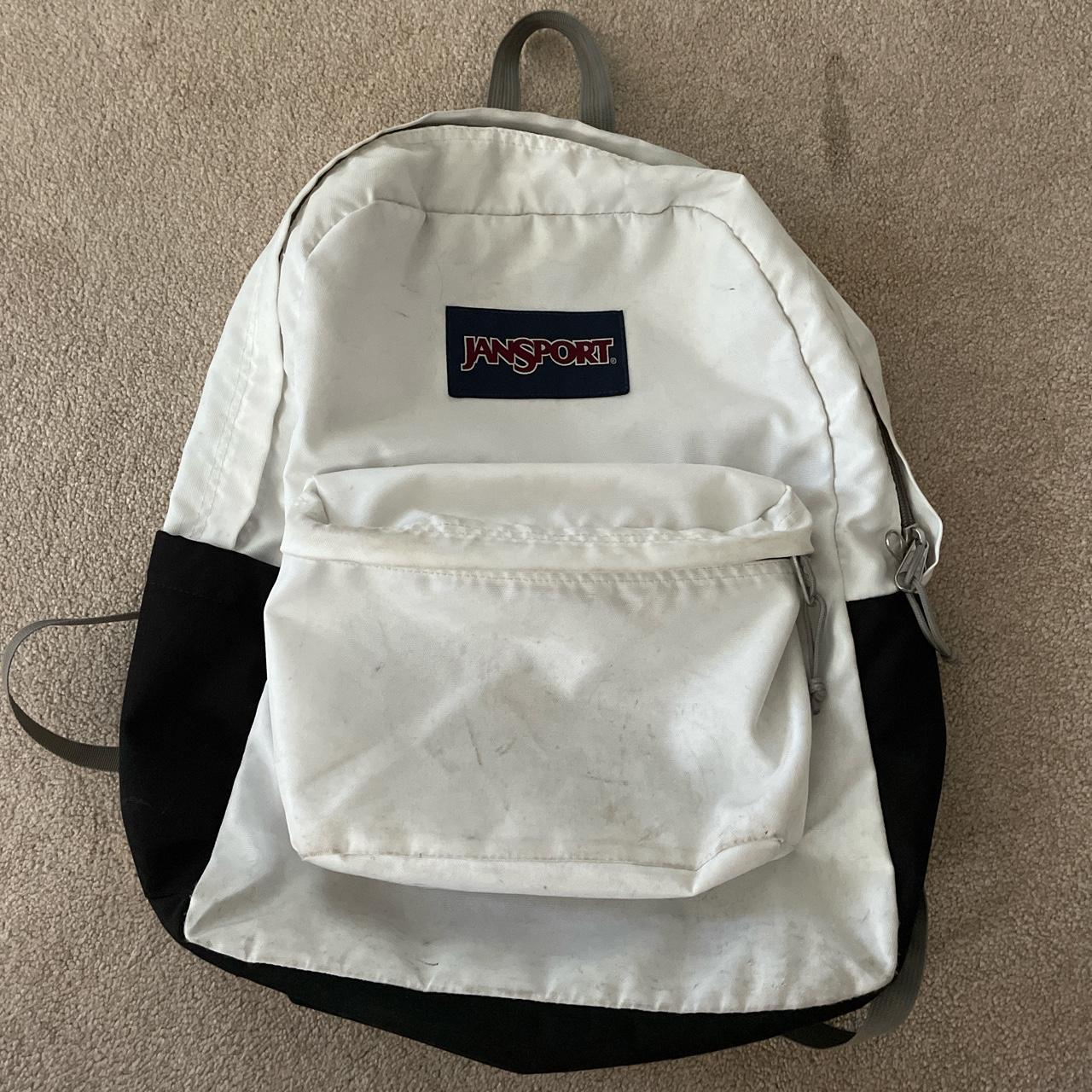 Jansport Women's White Bag | Depop