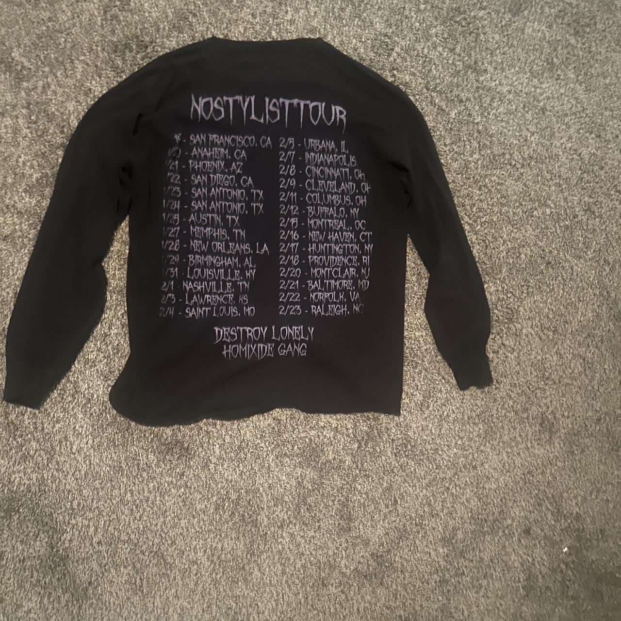 no stylist tour merch. long sleeve size... - Depop