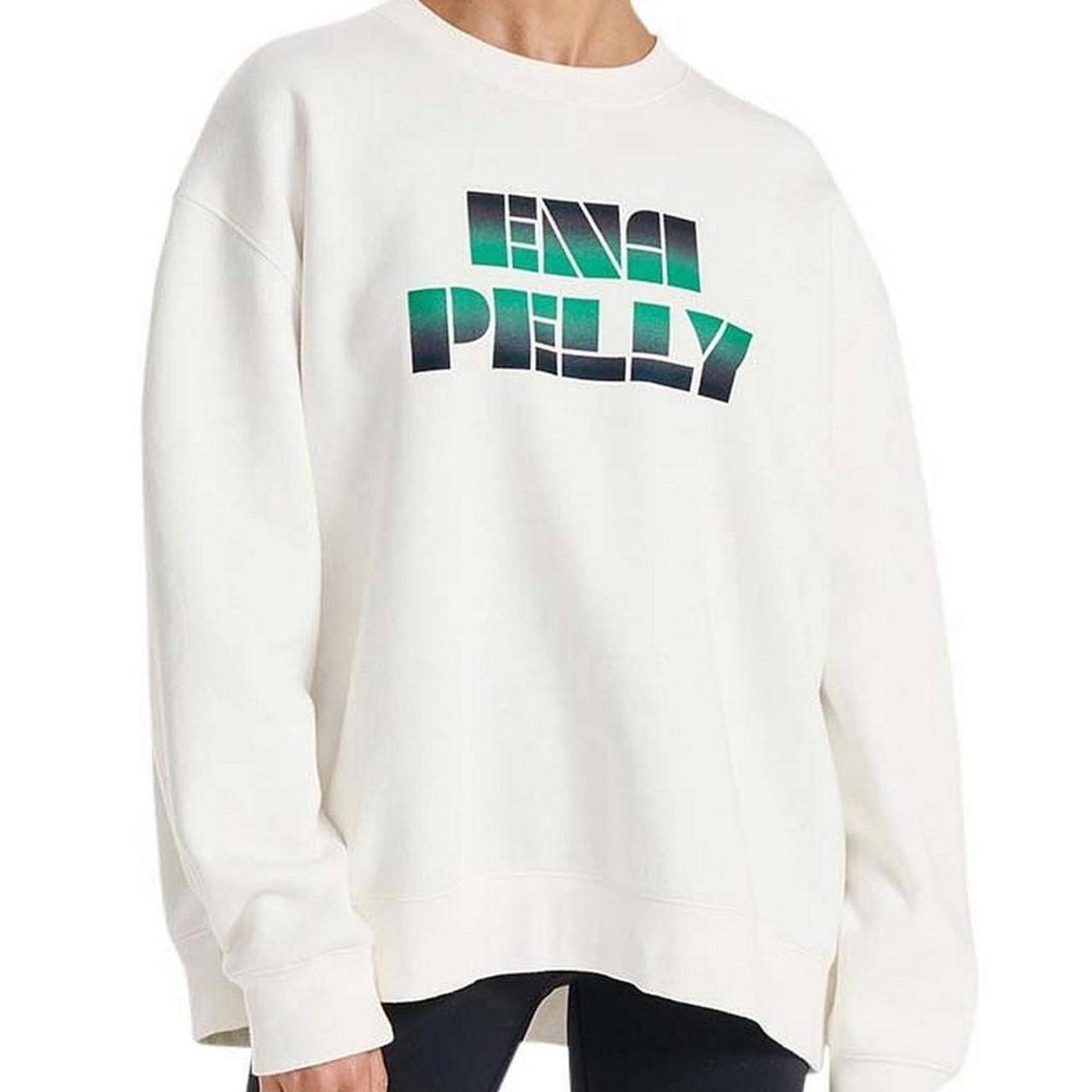 ENA Pelly as new white oversize size 16 Sweatshirt - Depop