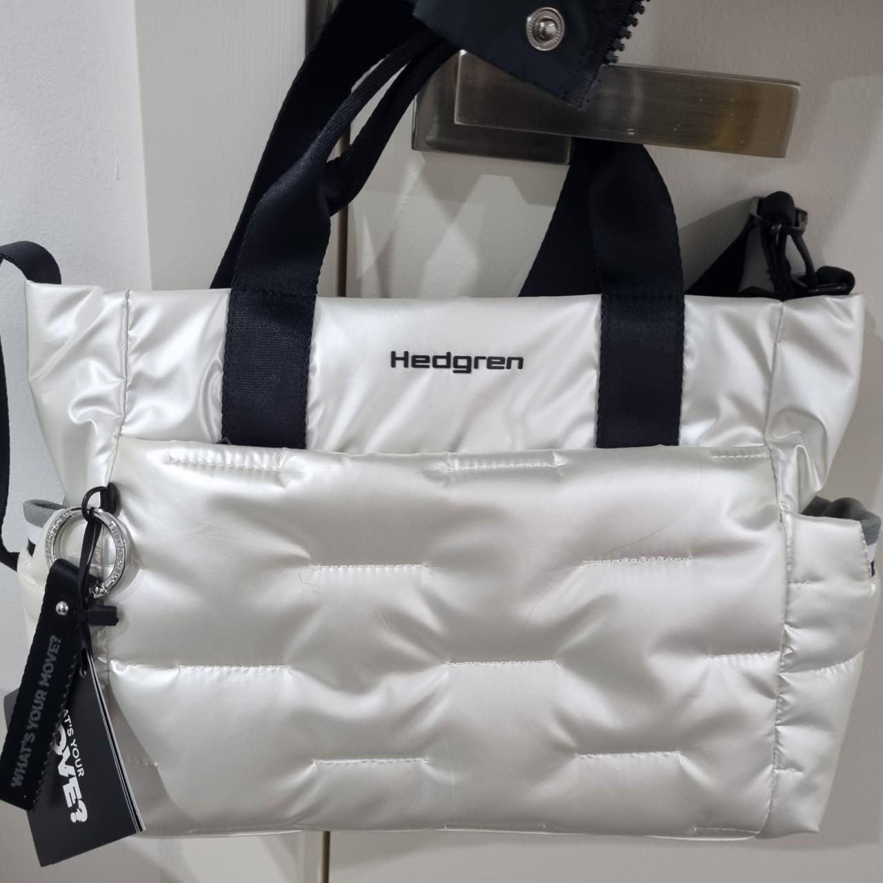 HEDGREN SOFTY Pearly White Handbag, Super Trendy,... - Depop