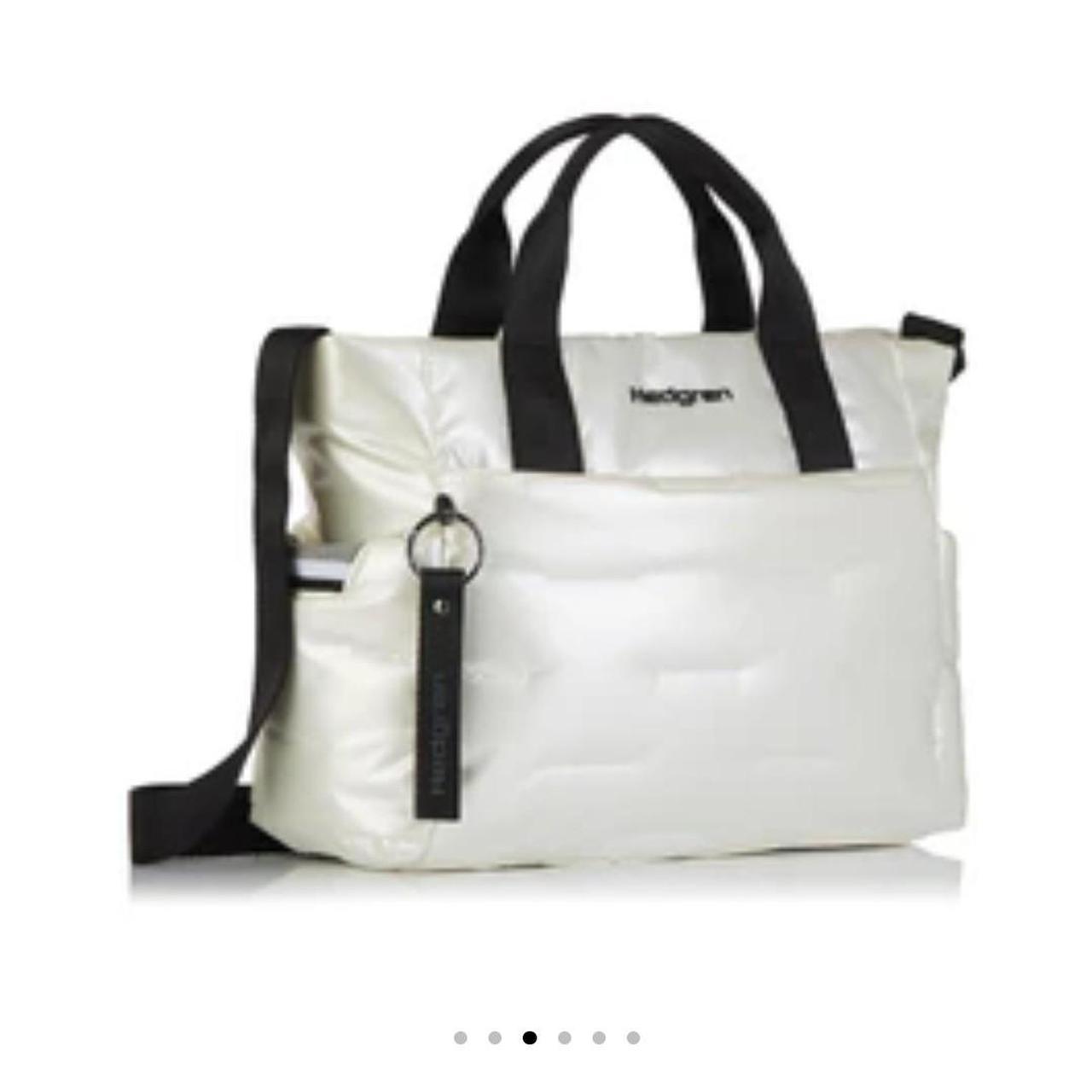 HEDGREN SOFTY Pearly White Handbag, Super Trendy,... - Depop