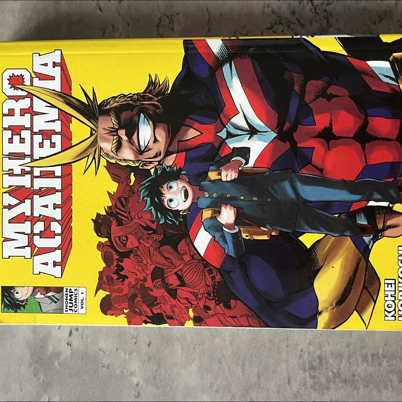 my hero academia manga book 1 slight marks on cover... - Depop