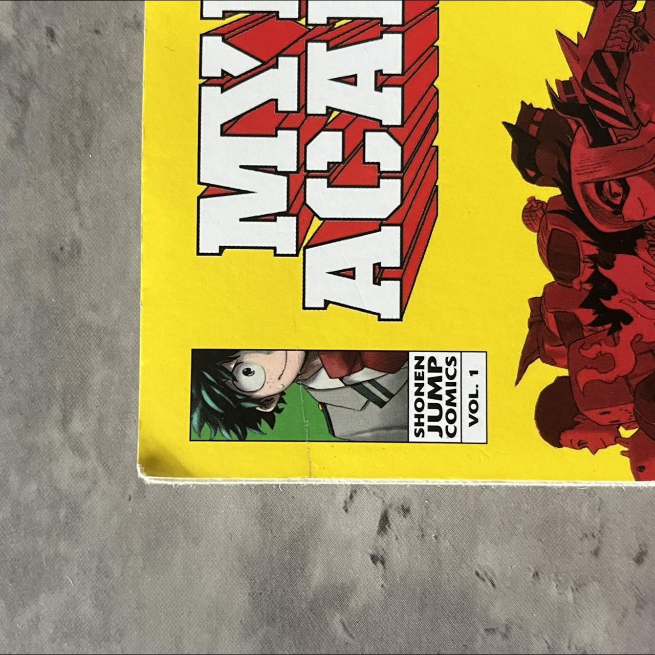 my hero academia manga book 1 slight marks on cover... - Depop