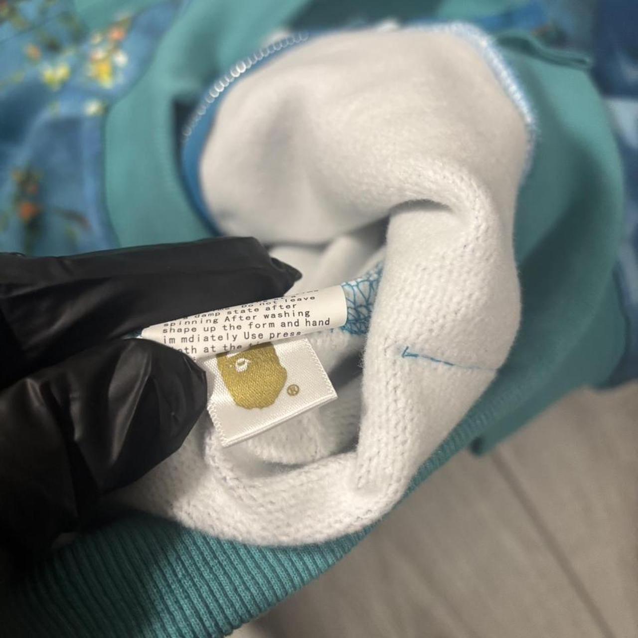 VINCENT VAN GOGH X BAPE HOODIE ZIP UP FLASH SALE🔥... | Depop