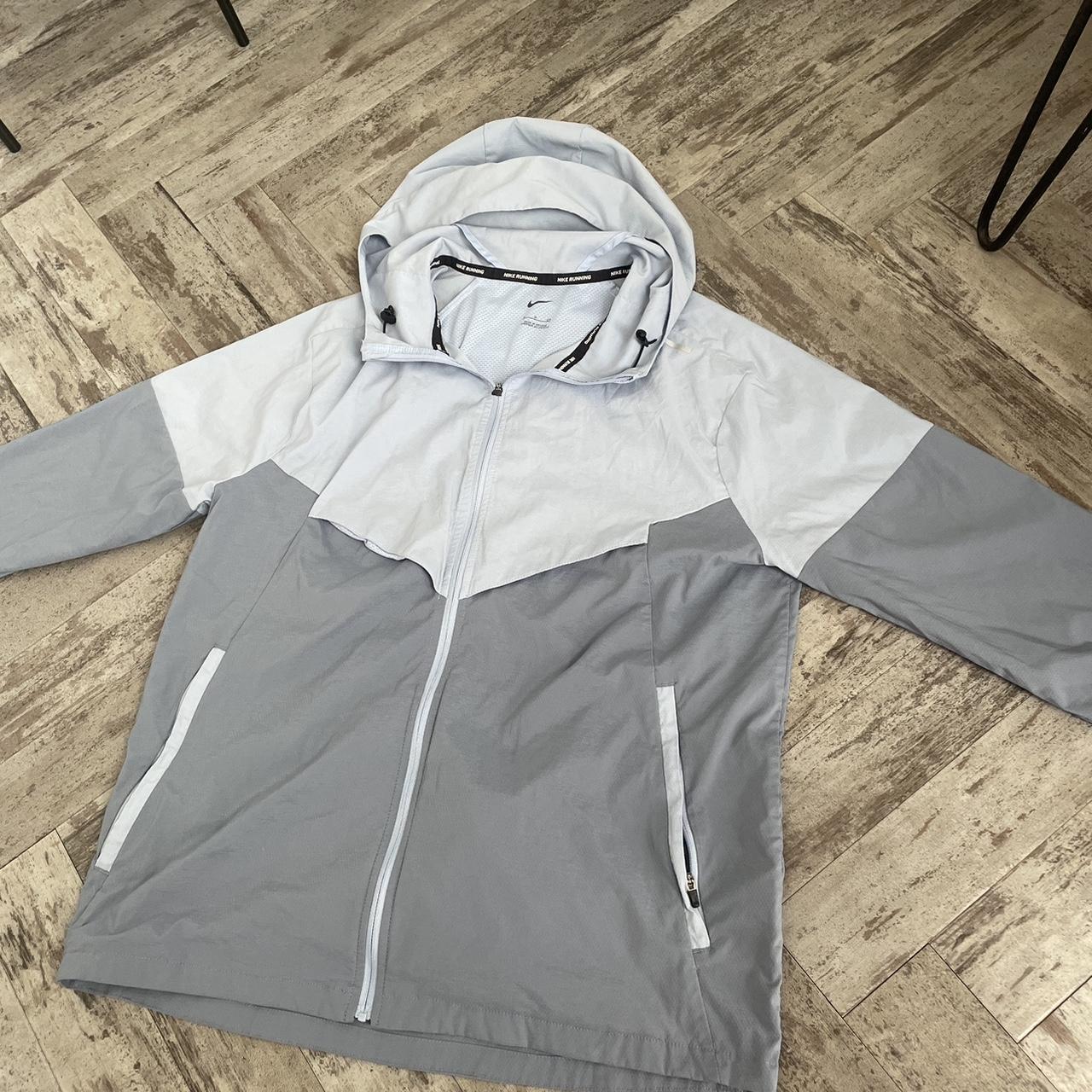 Nike dri fit jacket good condition just missing the... - Depop