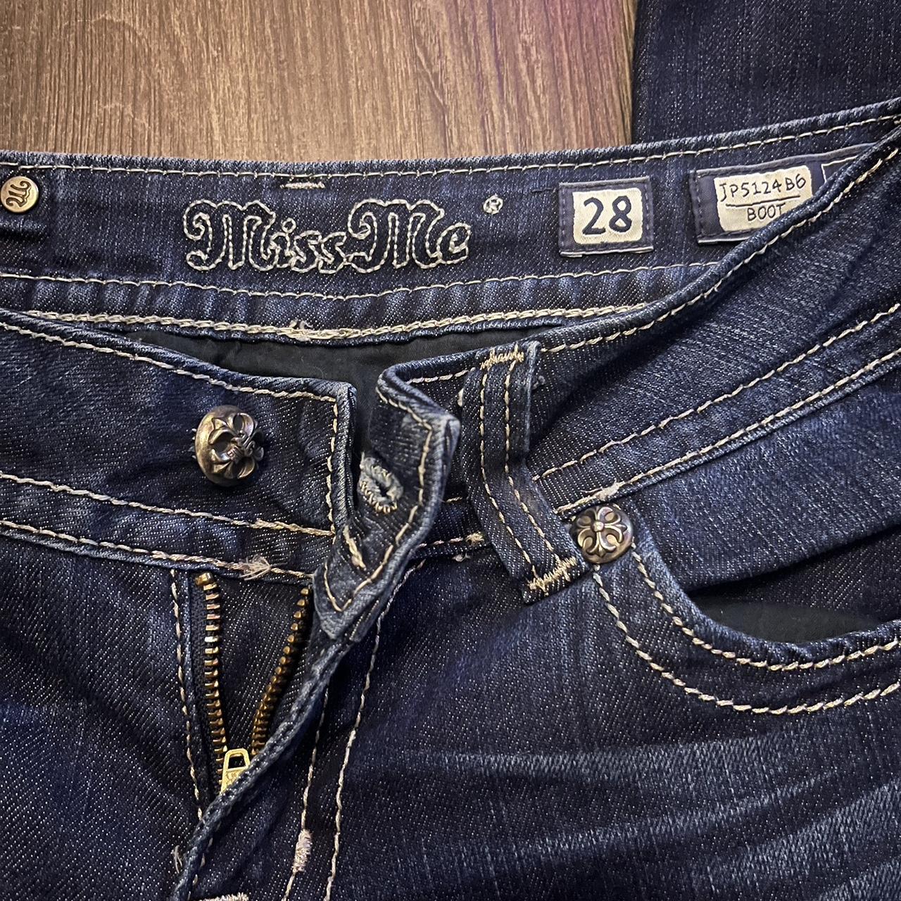 great condition flared miss me jeans! - Depop