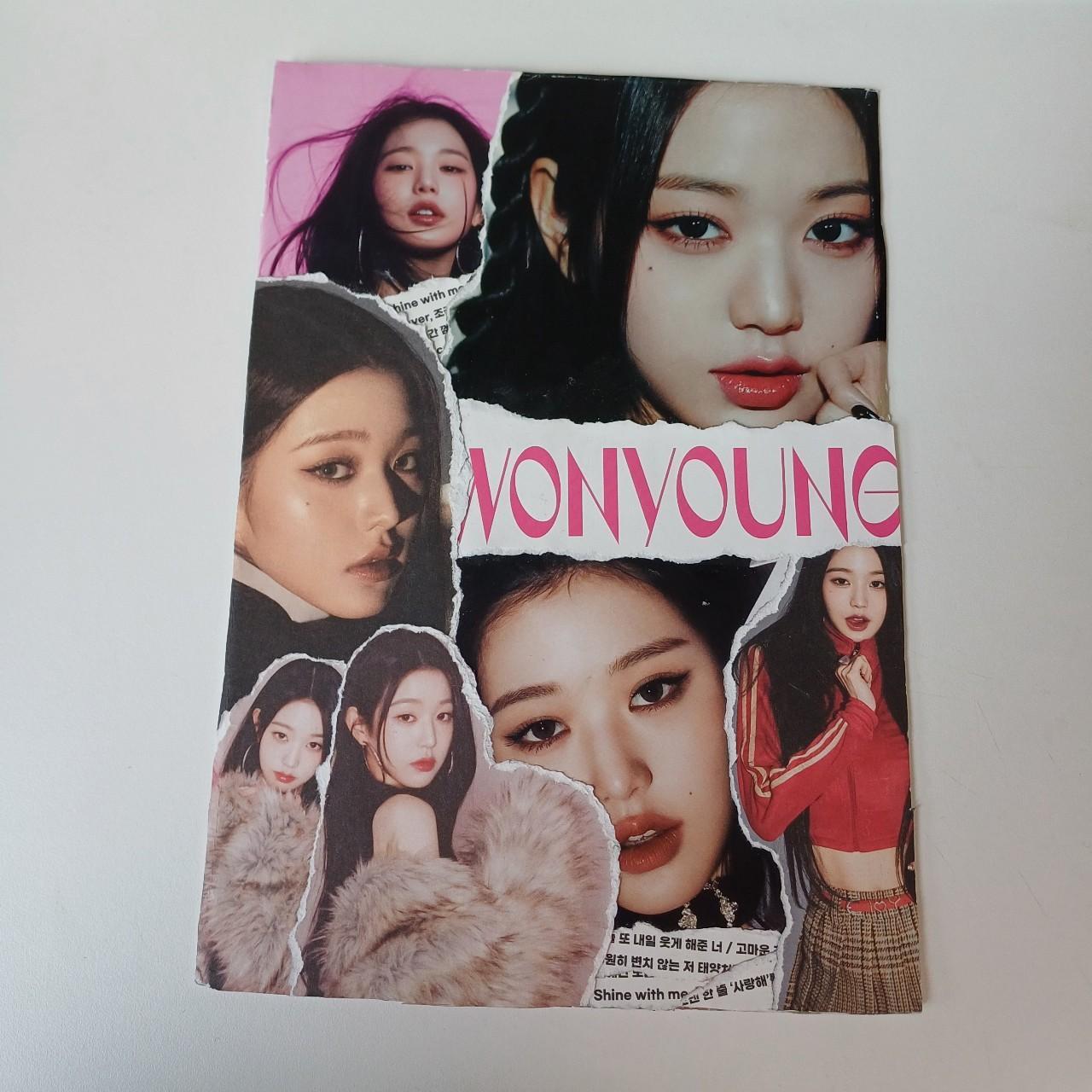 wonyoung ive misc era binder page i have i've wave... - Depop