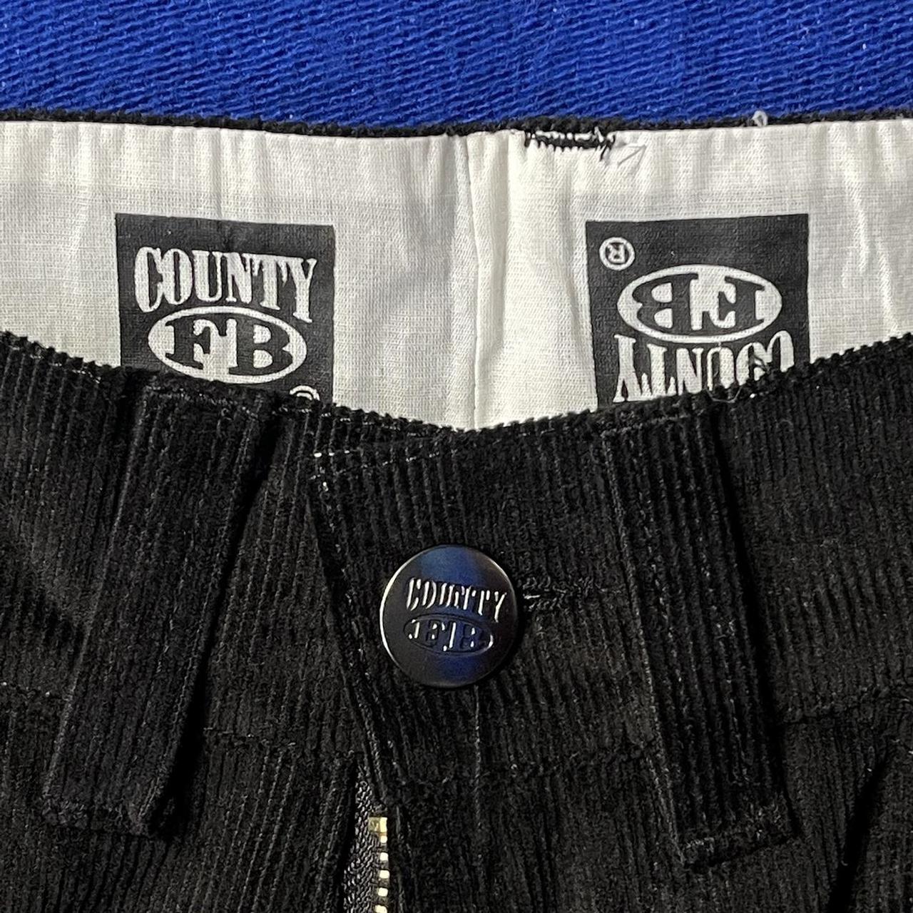 FB County OG Carpenter pants Corduroy Black Size:... - Depop