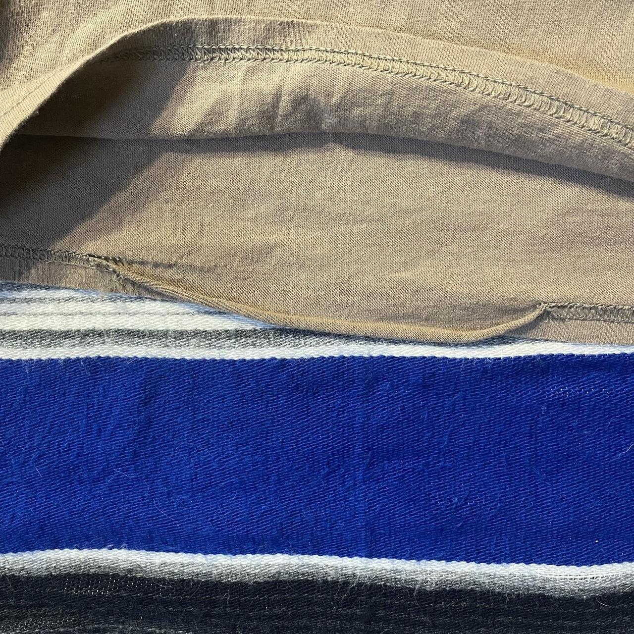 Gildan Men's Brown and Tan T-shirt | Depop