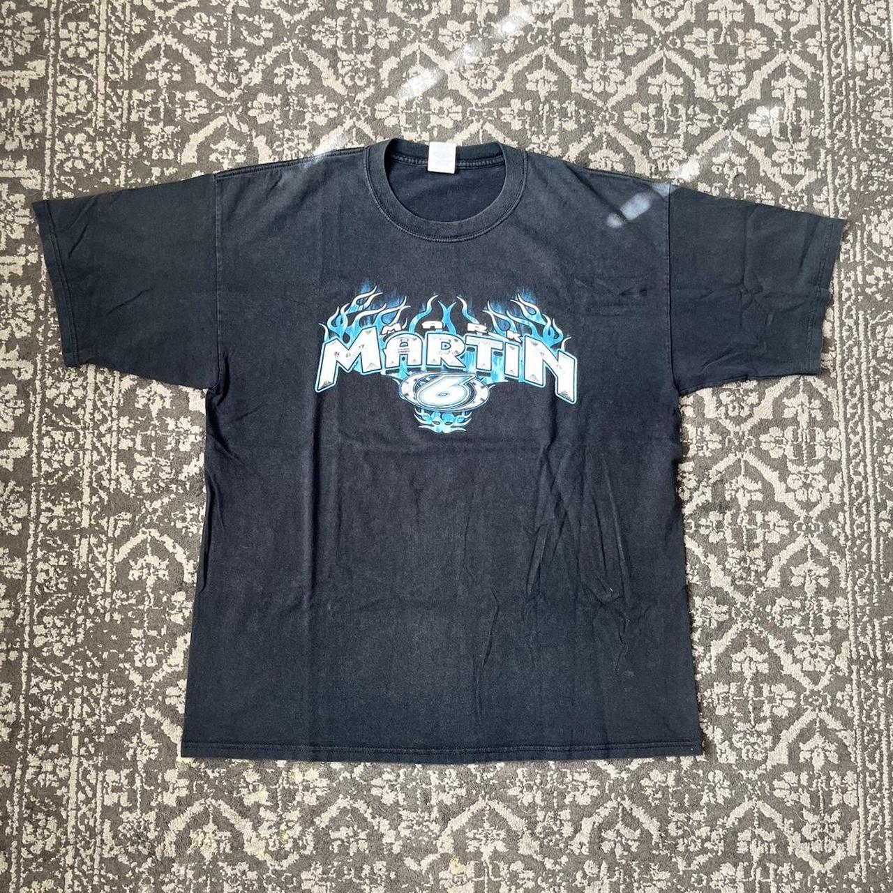 Vintage NASCAR Mark Marvin Racing Tee This Tee Was... - Depop