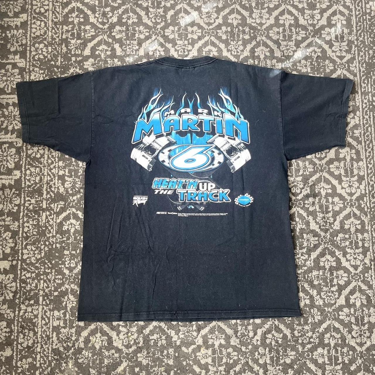 Vintage NASCAR Mark Marvin Racing Tee This Tee Was... - Depop