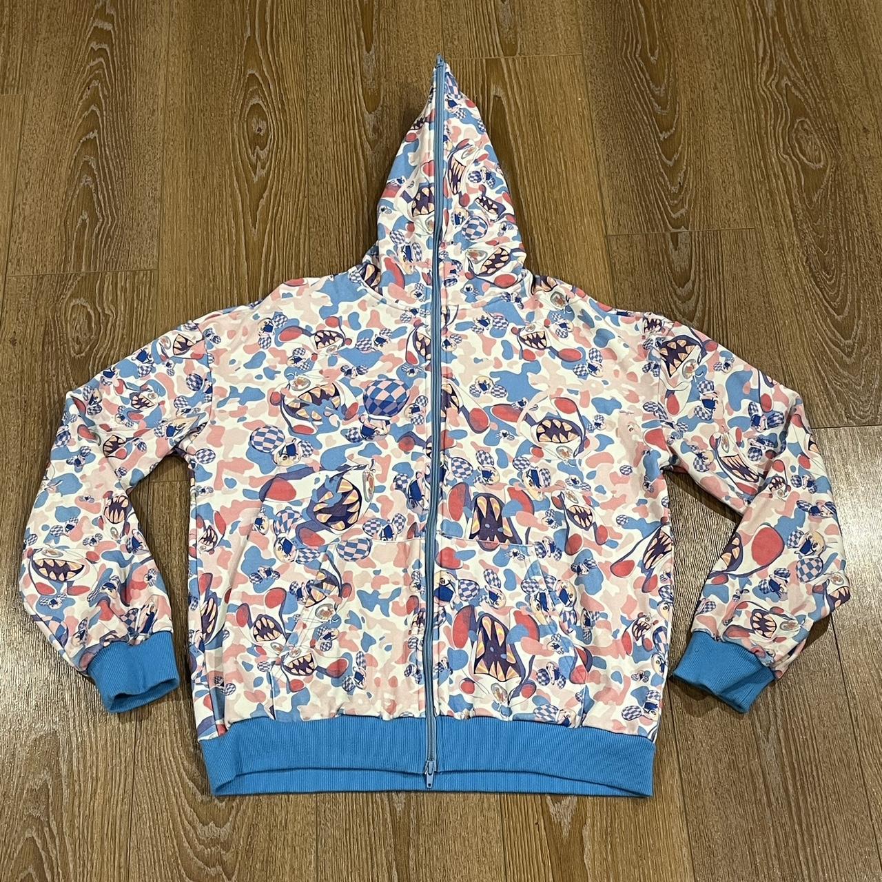 Rare Japanese brand Bimsee Bear x Oseanworld hoodie... - Depop