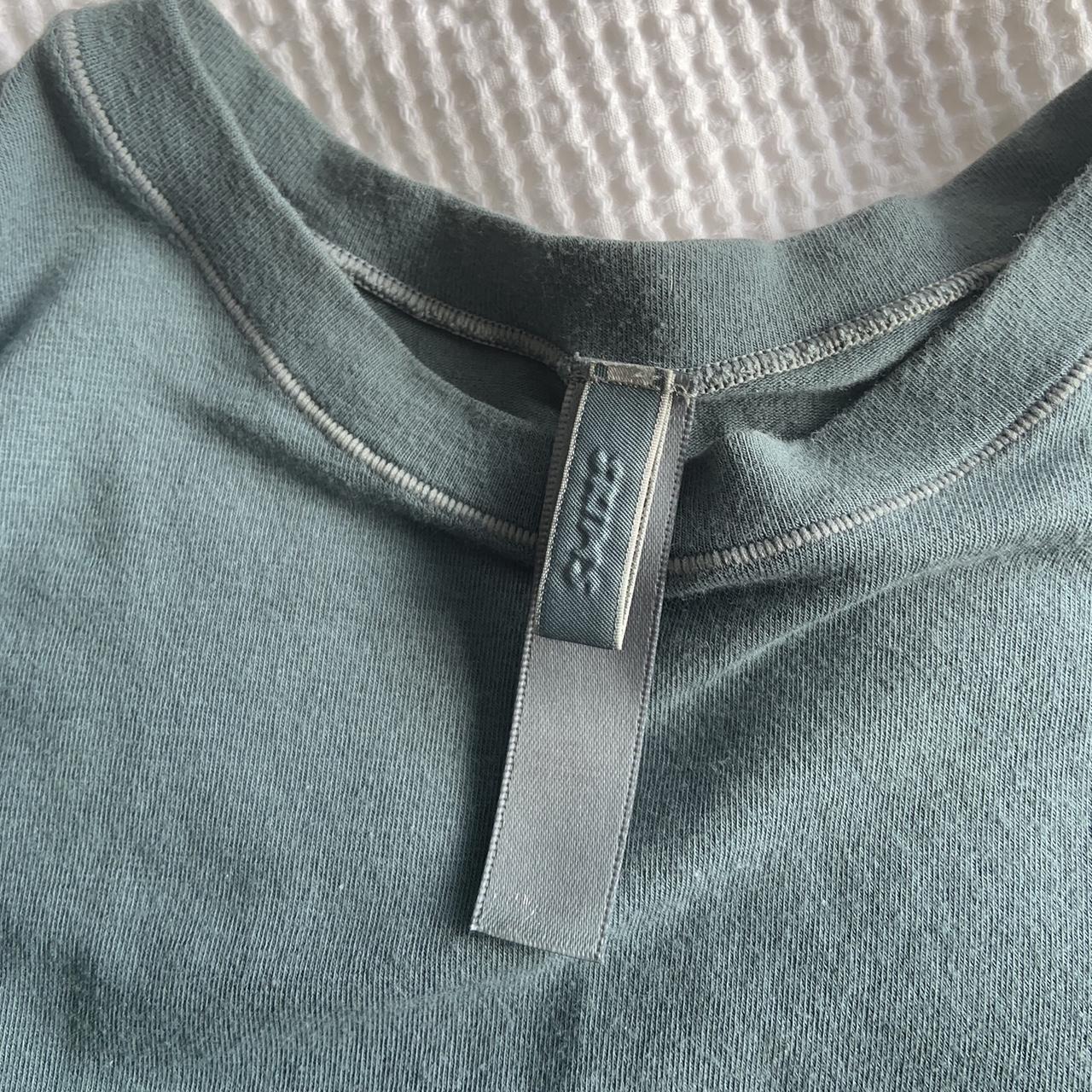 skims kyanite long sleeve top rrp $98 selling for... - Depop