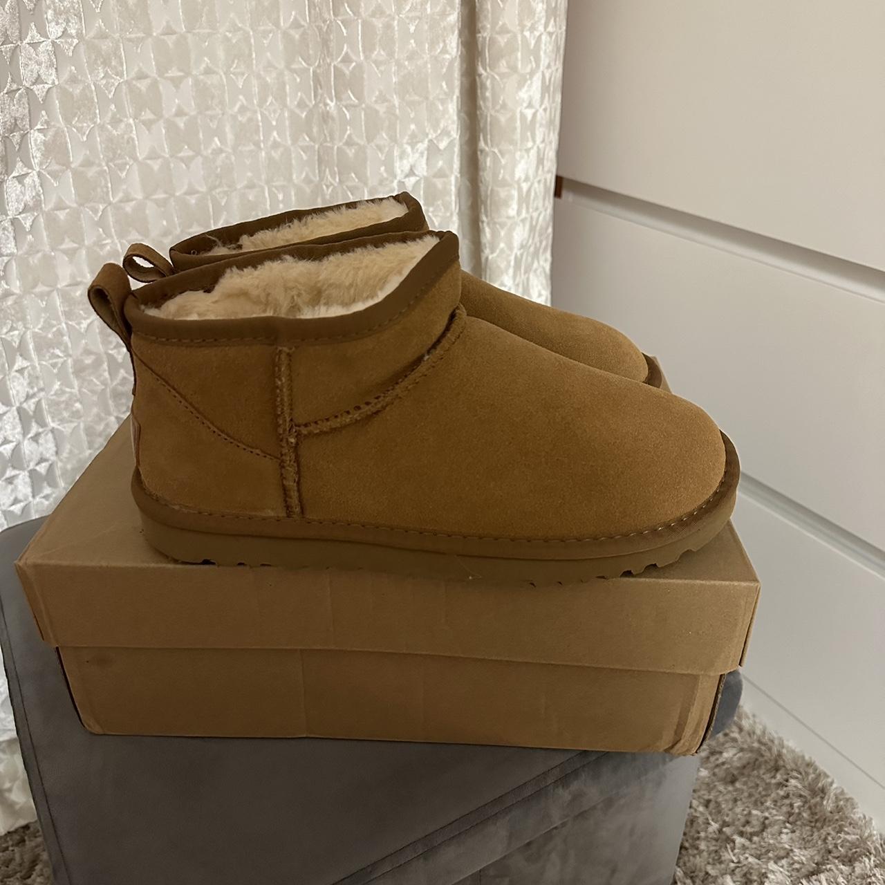 Ultra Mini UGGs in Chestnut EU 40 fits UK 6 So cosy... - Depop
