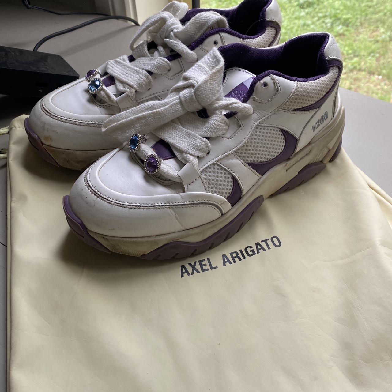 Axel Arigato Catfish Lo sneakers in purple. Good... - Depop