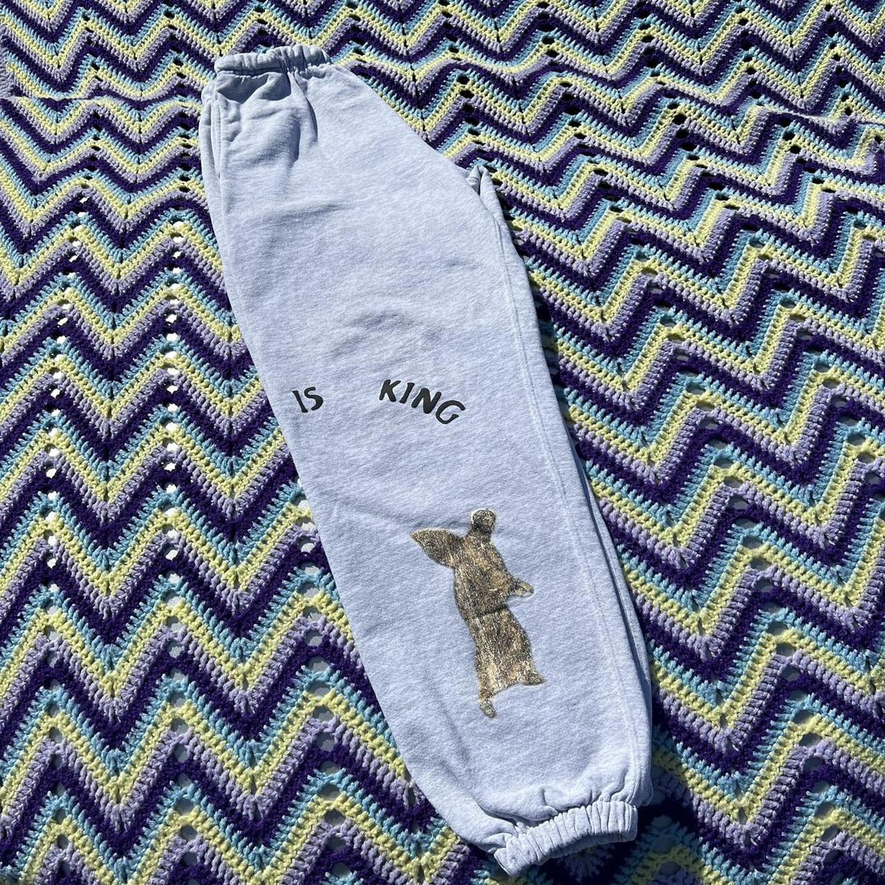 Kayne West- Jesus is King Sweat Pants M/L - Depop