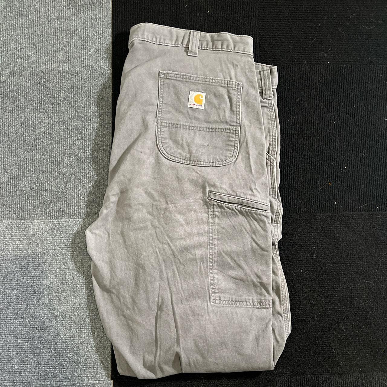 Carhartt 102291-039 Relaxed Fit pants grey 44 x 34... - Depop