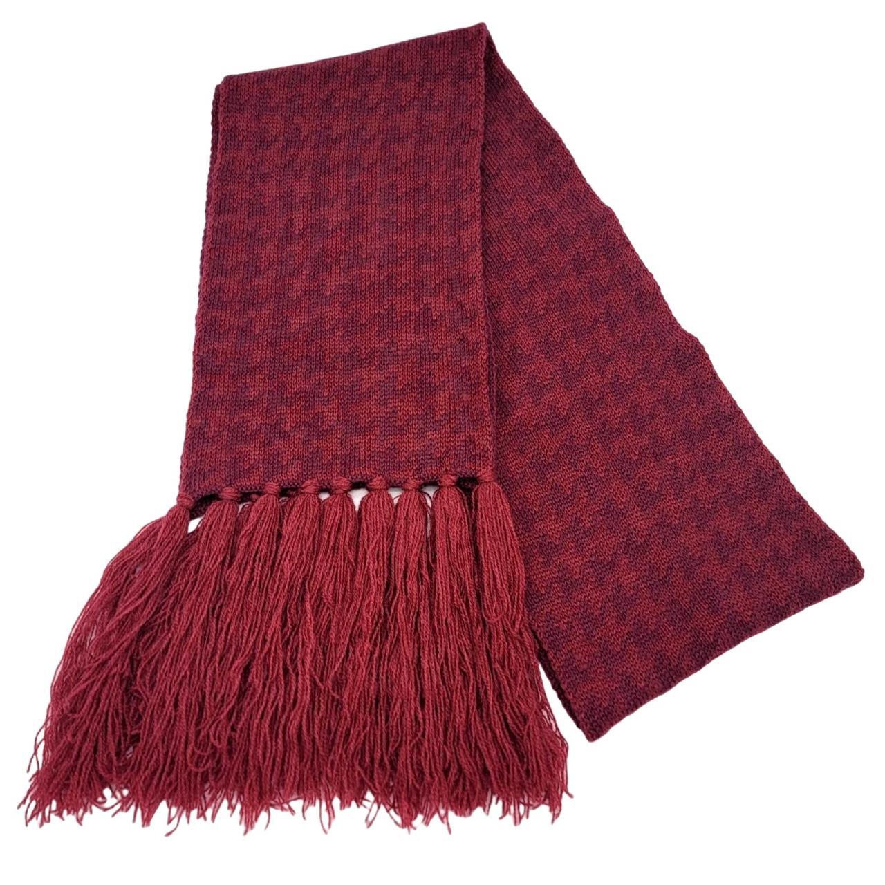 SOFT Covington Houndstooth Rectangle Winter Scarf... - Depop