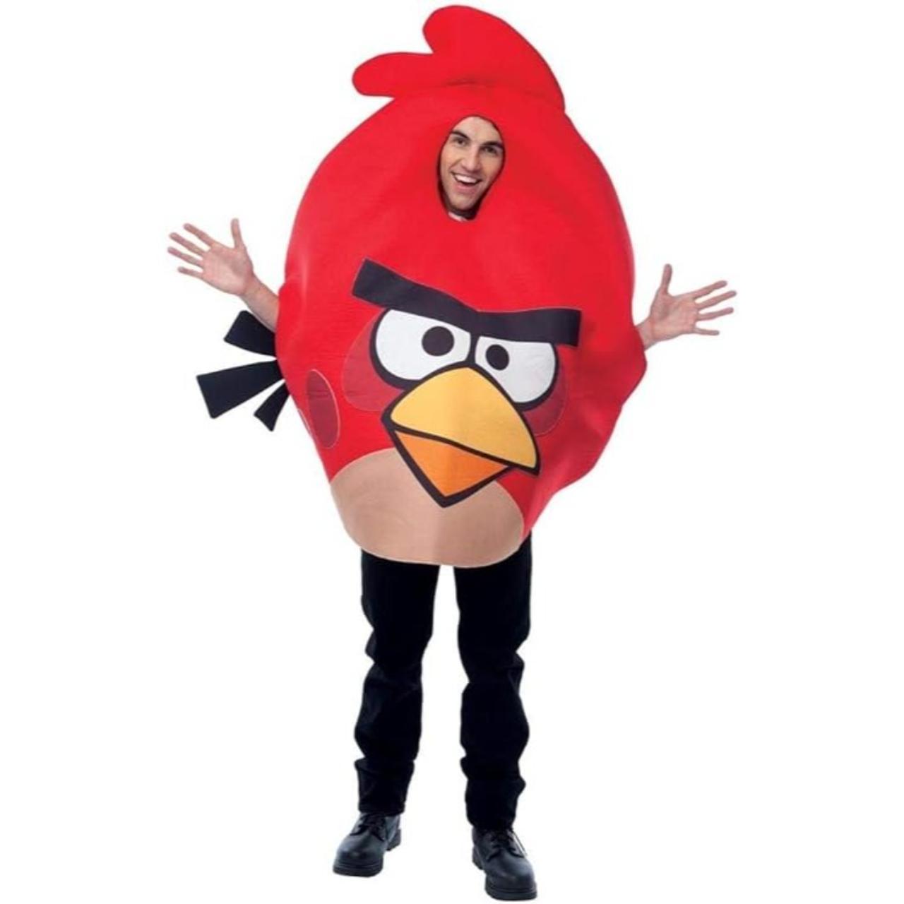 Angry Bird Red Adult Head Costume Halloween Gaming... - Depop