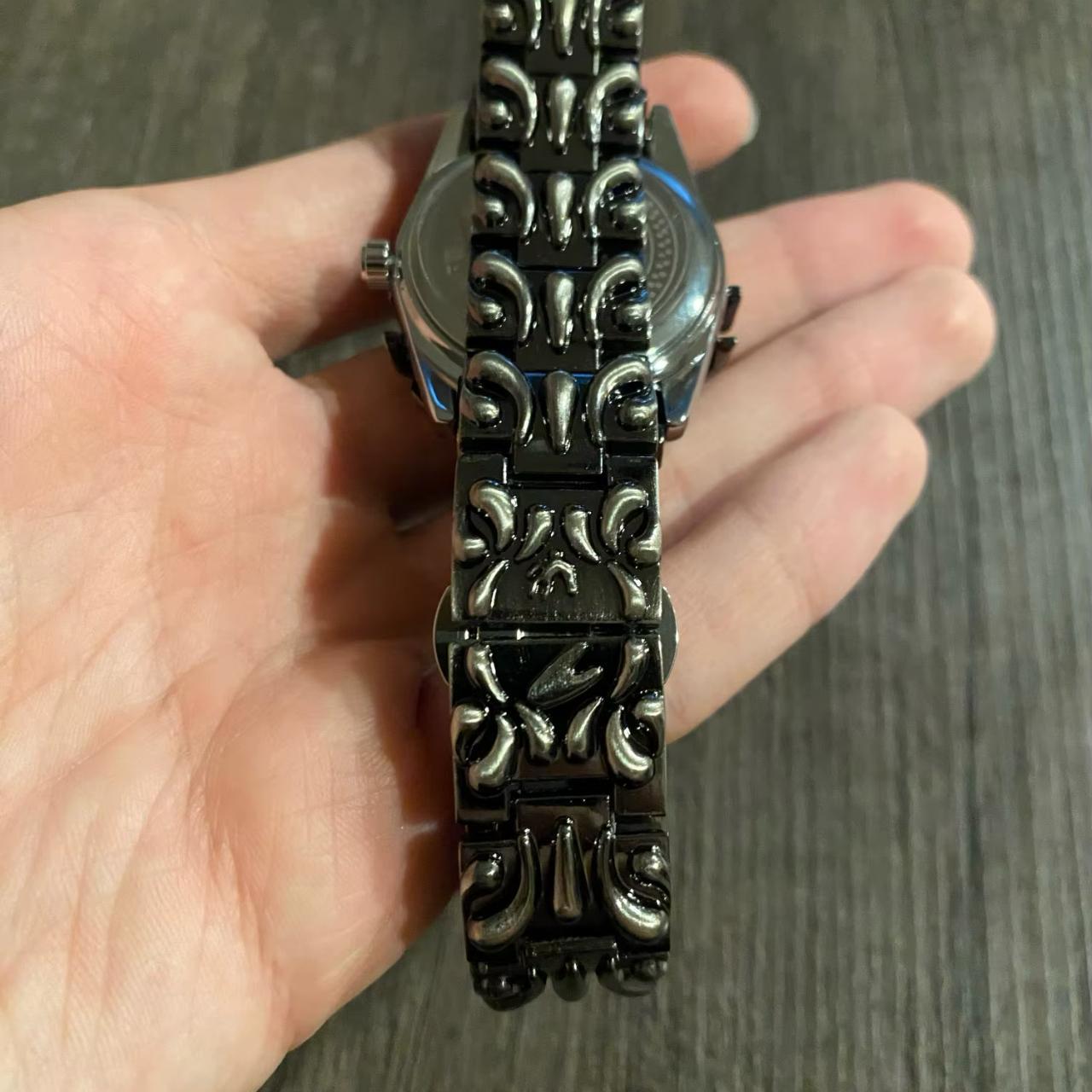 Y2K Retro Alabaster Claw Watch - Special Shaped... | Depop