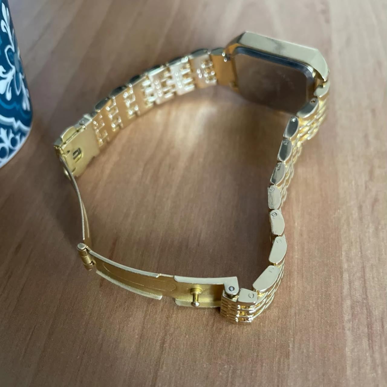 Stunning Gold Alabaster Claw Watch - Vintage Y2K... | Depop