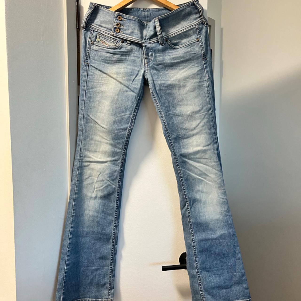 Diesel Cherock Women’s jeans Light wash denim jeans.... | Depop