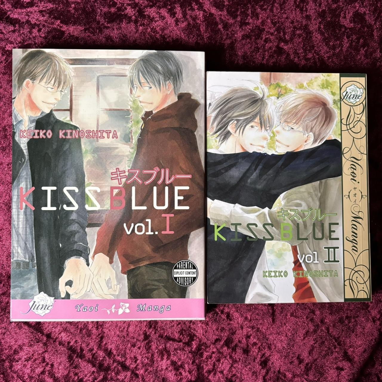 Kiss Blue vol 1-2 BL manga, complete #manga #yaoi... - Depop