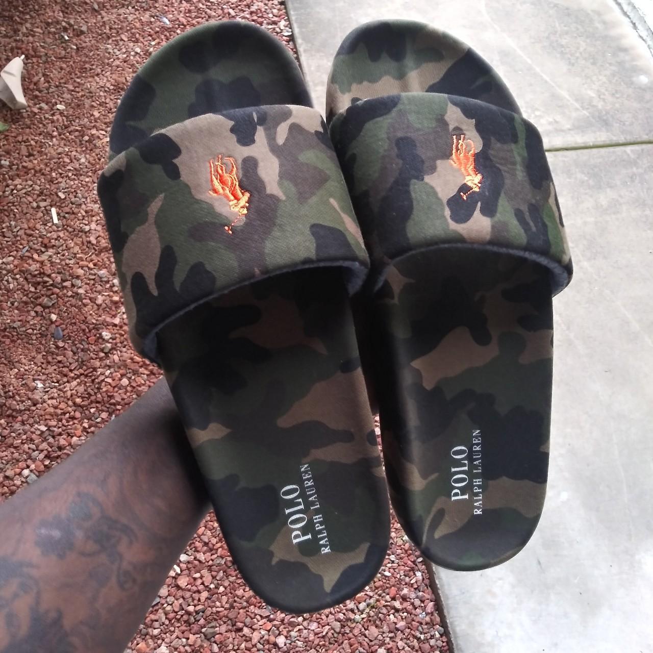 Polo Ralph Lauren Men's multi Slides | Depop