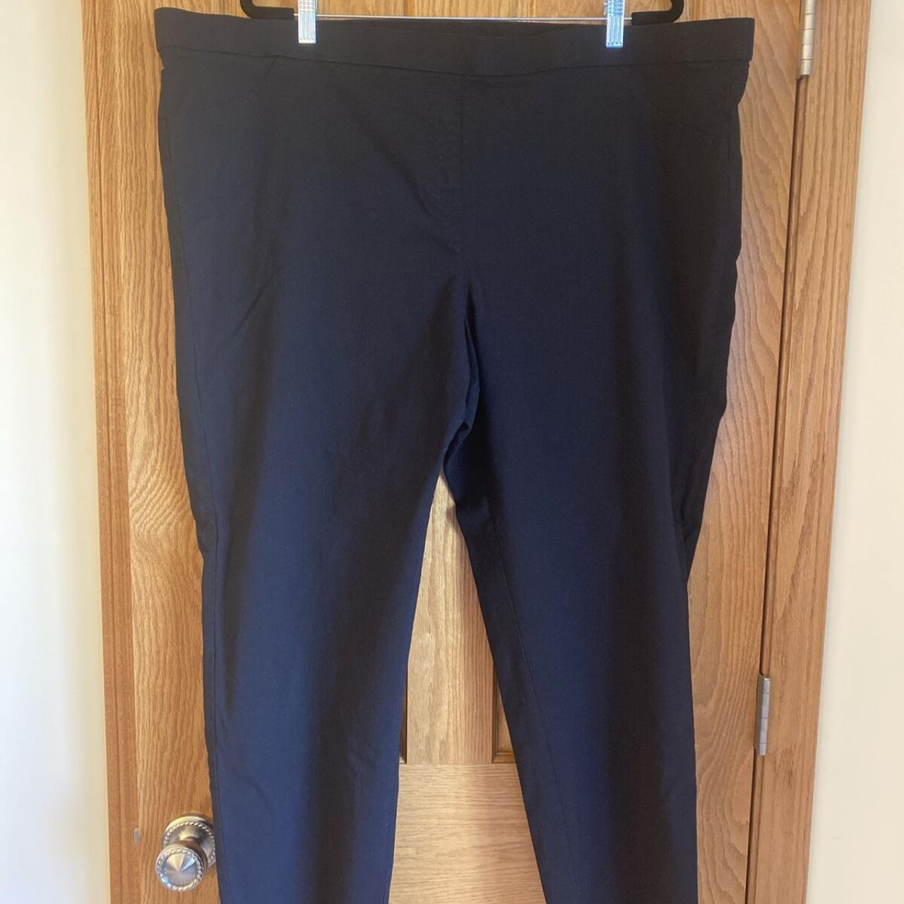 Basic Editions Black Spandex Stretch Multi Pockets... - Depop