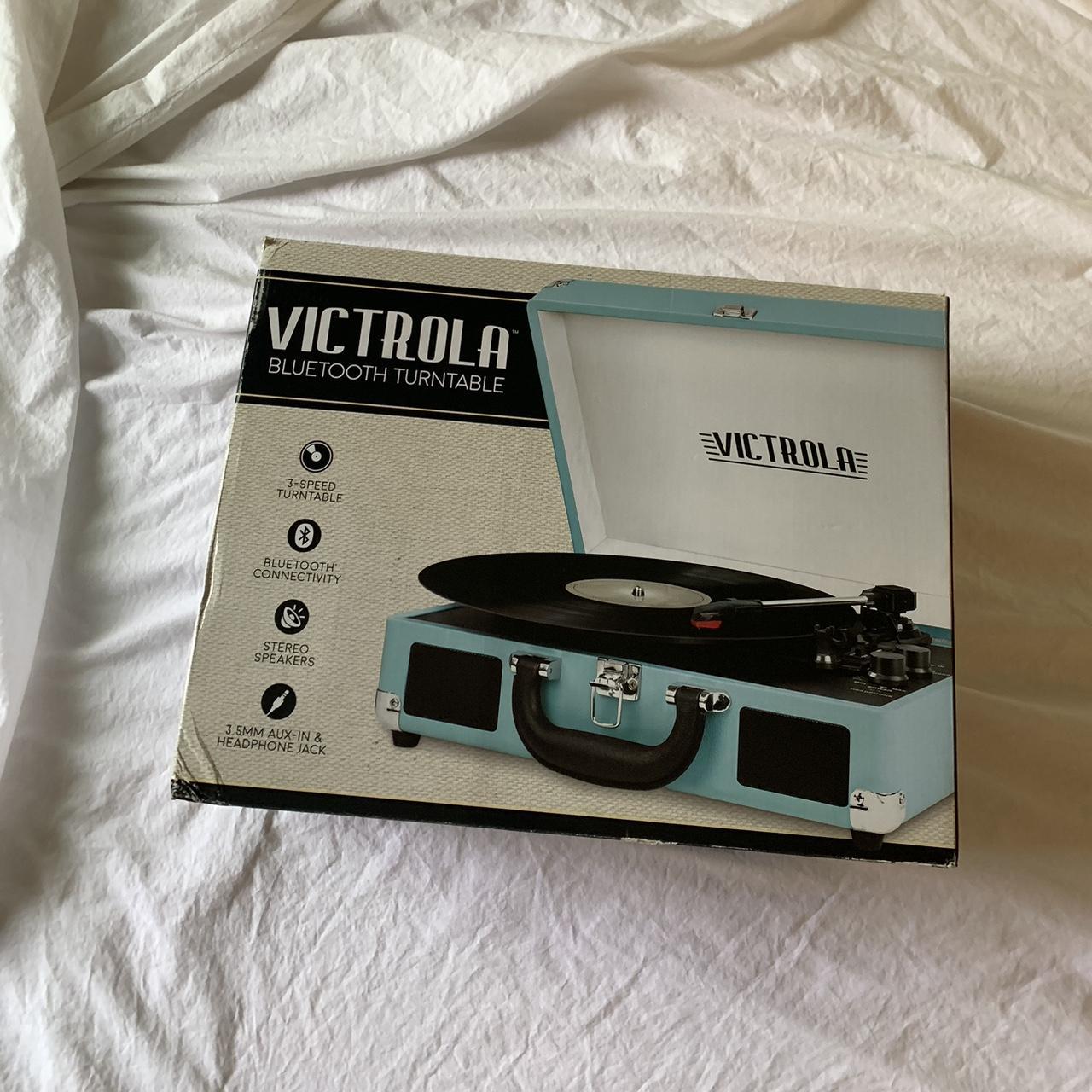 Victrola Suit Case Record Player No problems with... - Depop