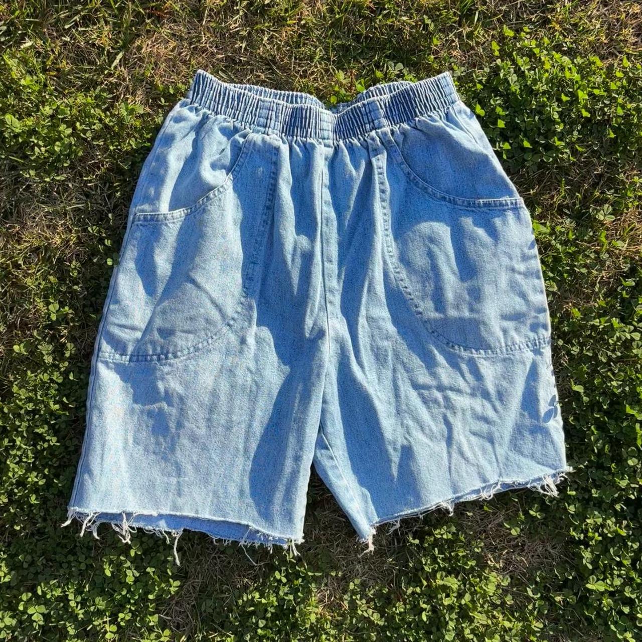 blue jorts self made SH Jean Co. size S in women’s - Depop