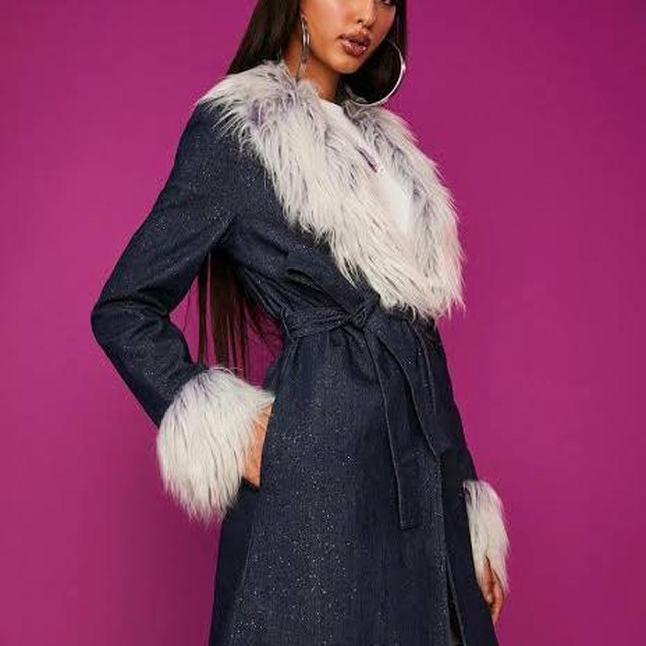 Dollskill bratz fur coat 🎀🎀 💜 labelled size XL... - Depop