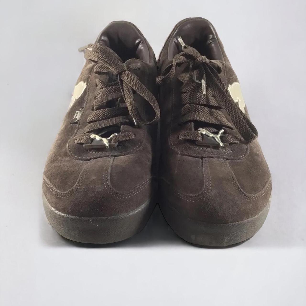 Puma Roma sneakers Brown puma suede sneakers... - Depop