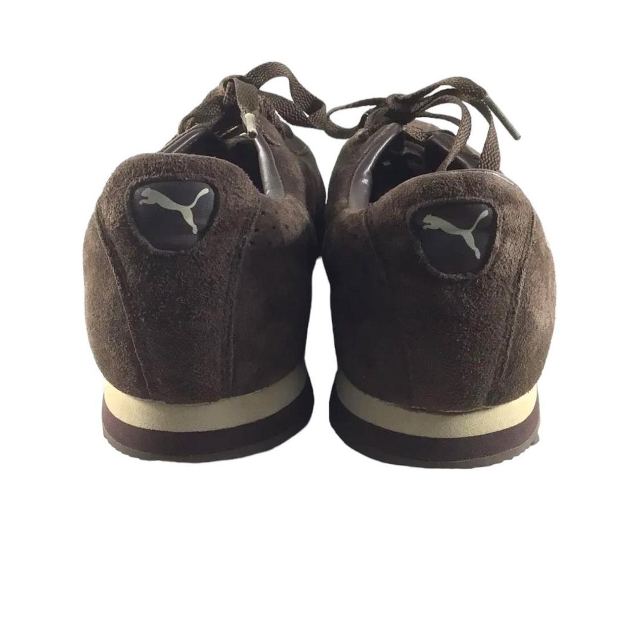 Puma Roma sneakers Brown puma suede sneakers... - Depop