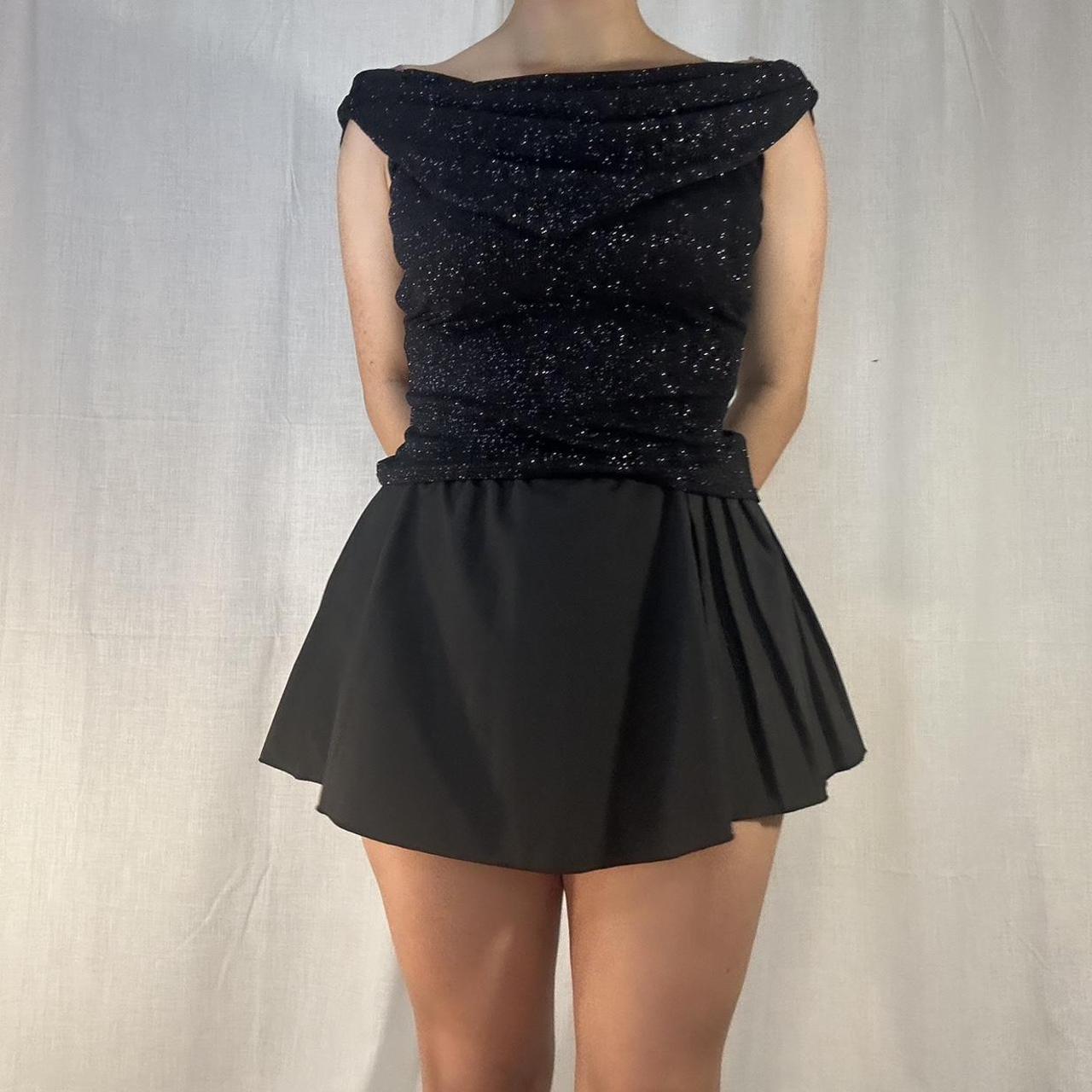 Sparkly vintage cowl neck top Seen on a... - Depop