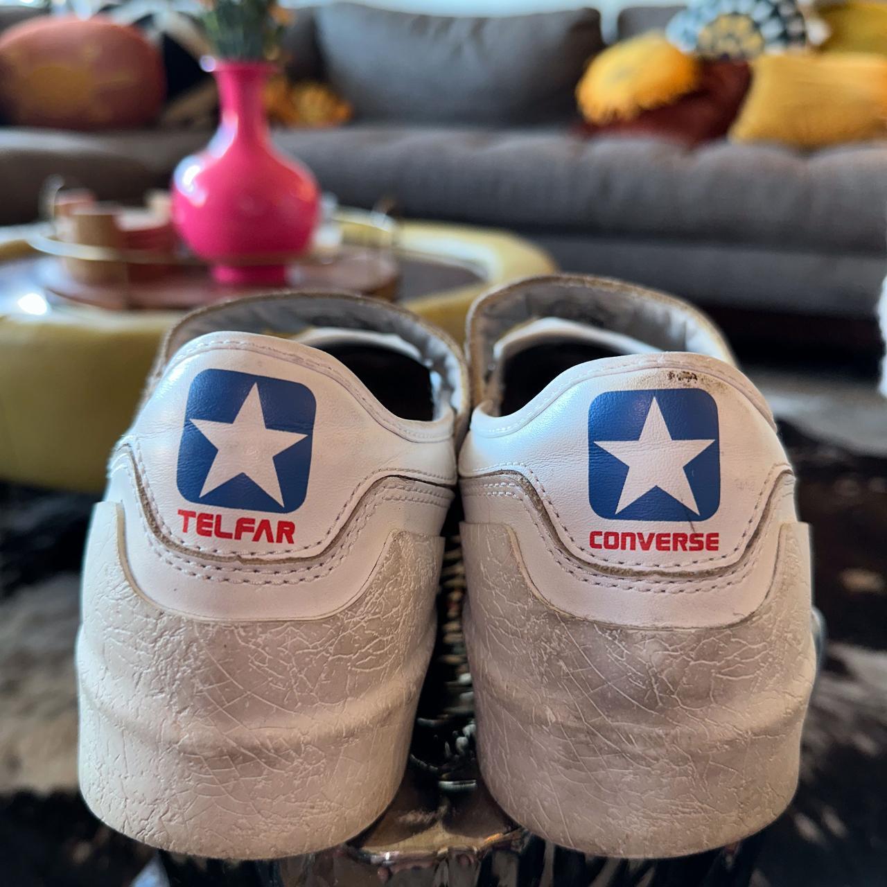 TELFAR X CONVERSE Classic Pro Leather sneaker in... - Depop