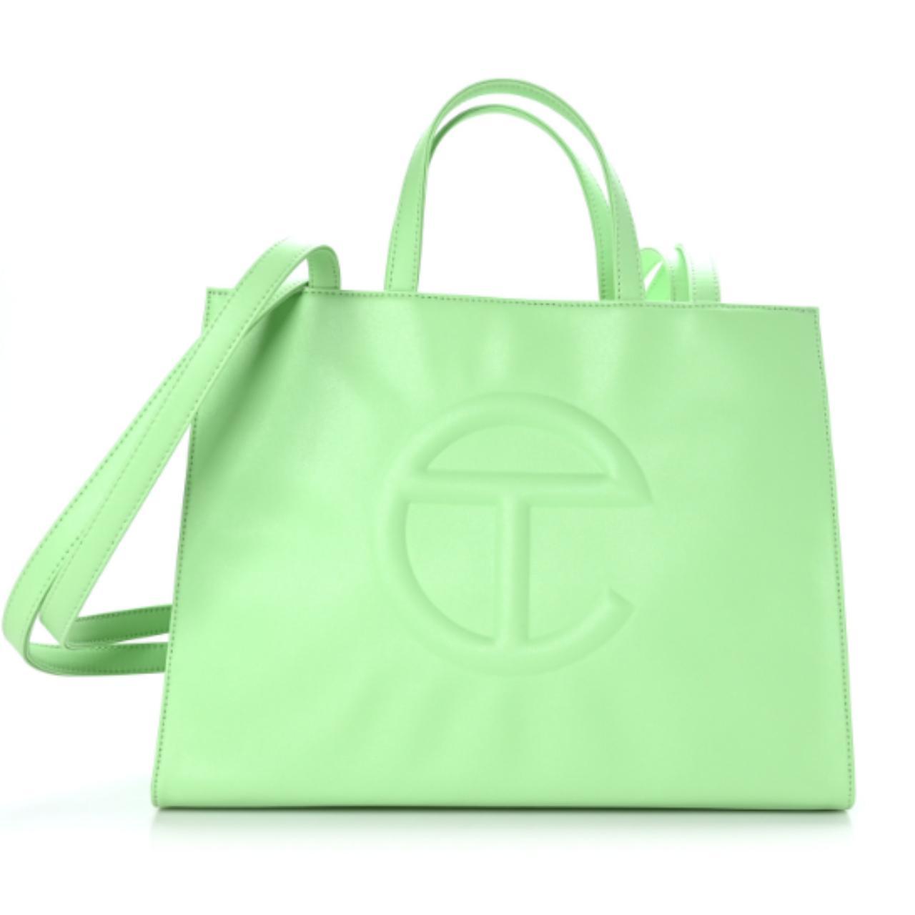 TELFAR MEDIUM SHOPPING BAG IN DOUBLE MINT. Gorgeous... - Depop