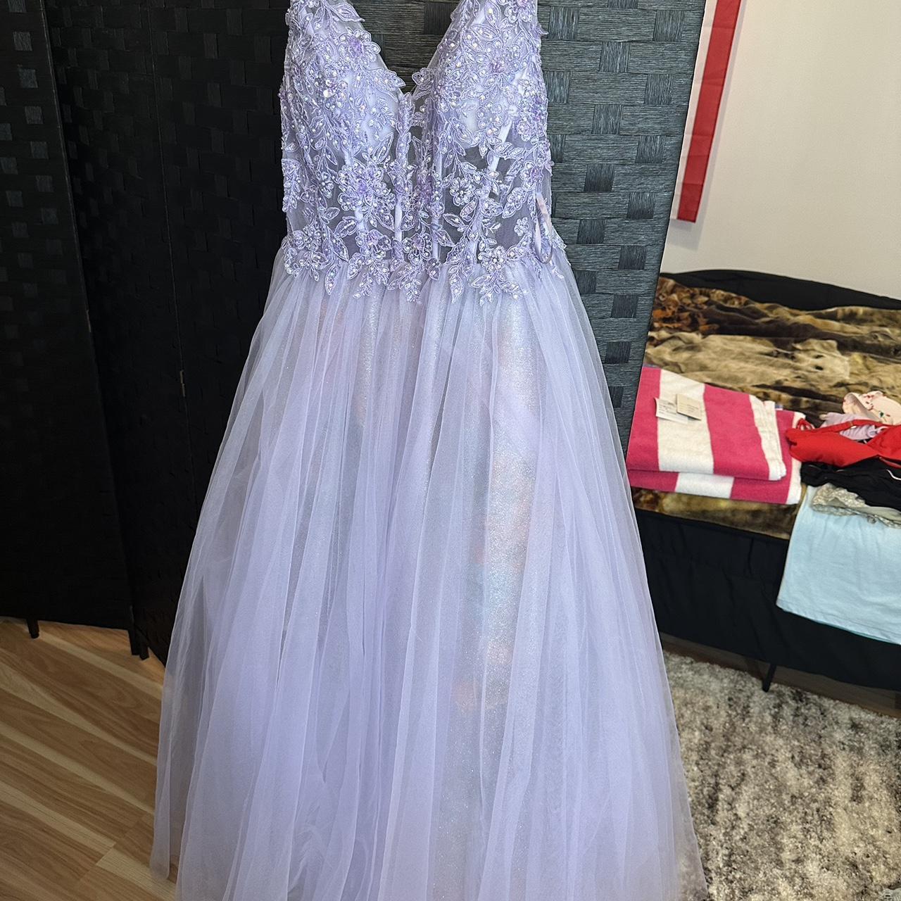 people prom dress. worn once. altered. #prom... - Depop