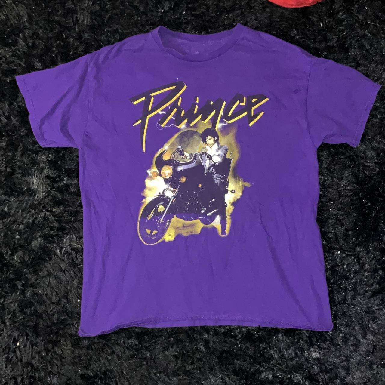 Purple prince shirt #musician #prince #purple - Depop