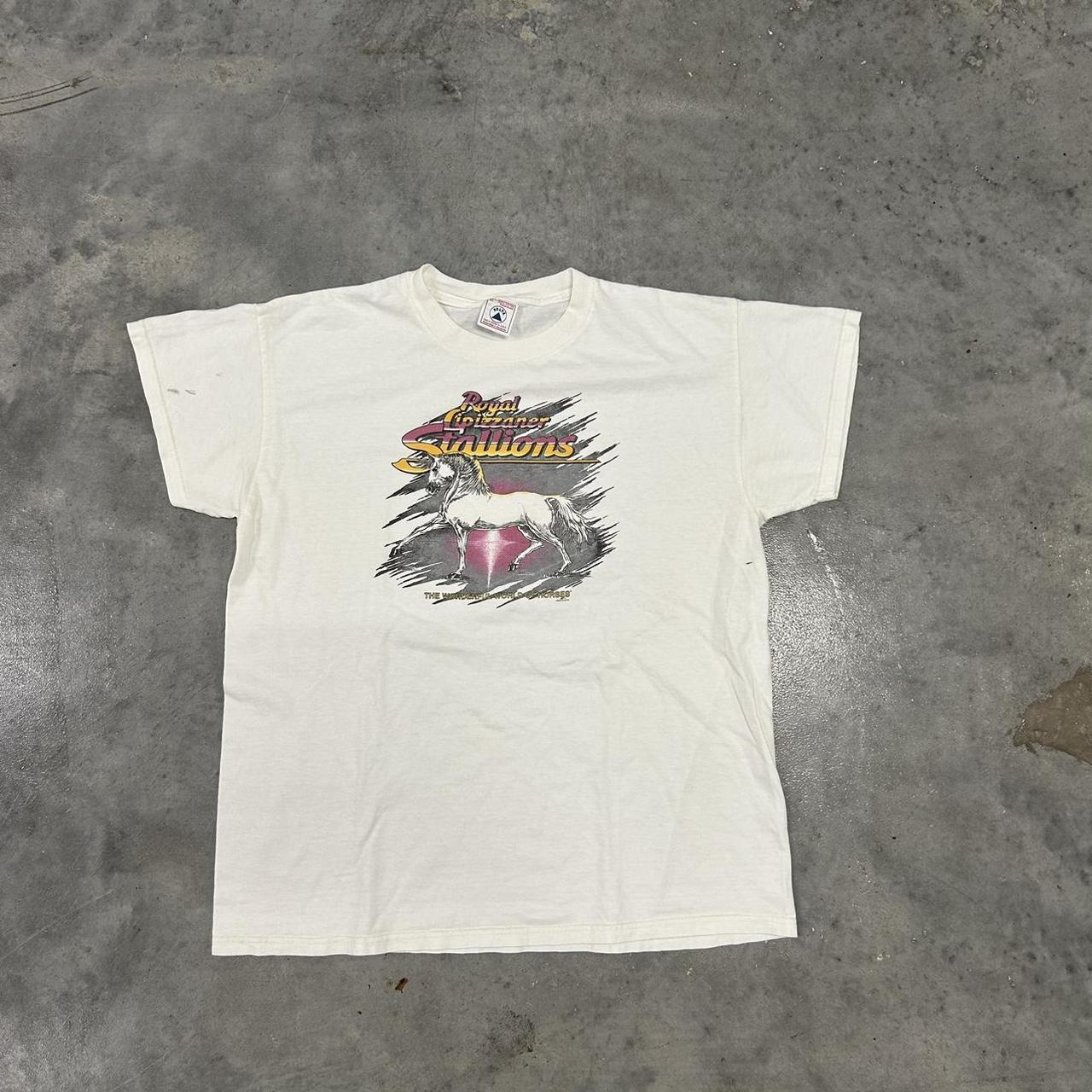 Vintage Stallion tee with the nice lighting and... - Depop