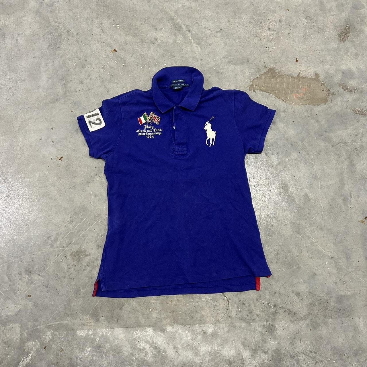 Y2k Ralph Lauren Chief keef polo with great details... - Depop