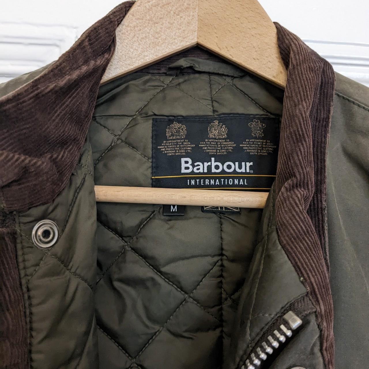 Waxed Barbour jacket. Size medium. More or less true... - Depop