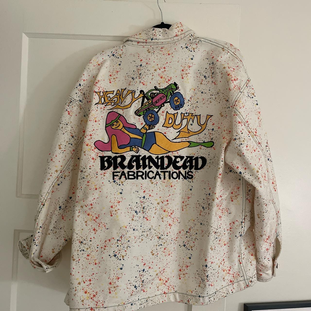 BRAIN DEAD x DICKIES Rare collab denim jacket. Brand... - Depop