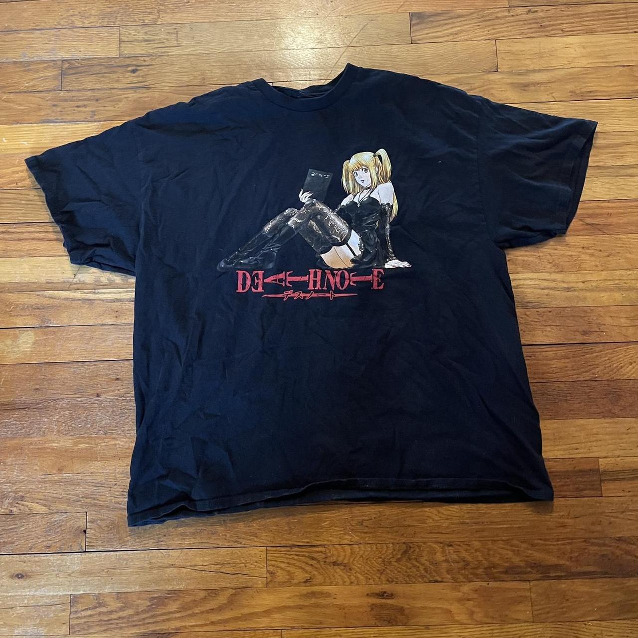 Modern Death Note Misa Book Black T-Shirt 2XL Mens - Depop