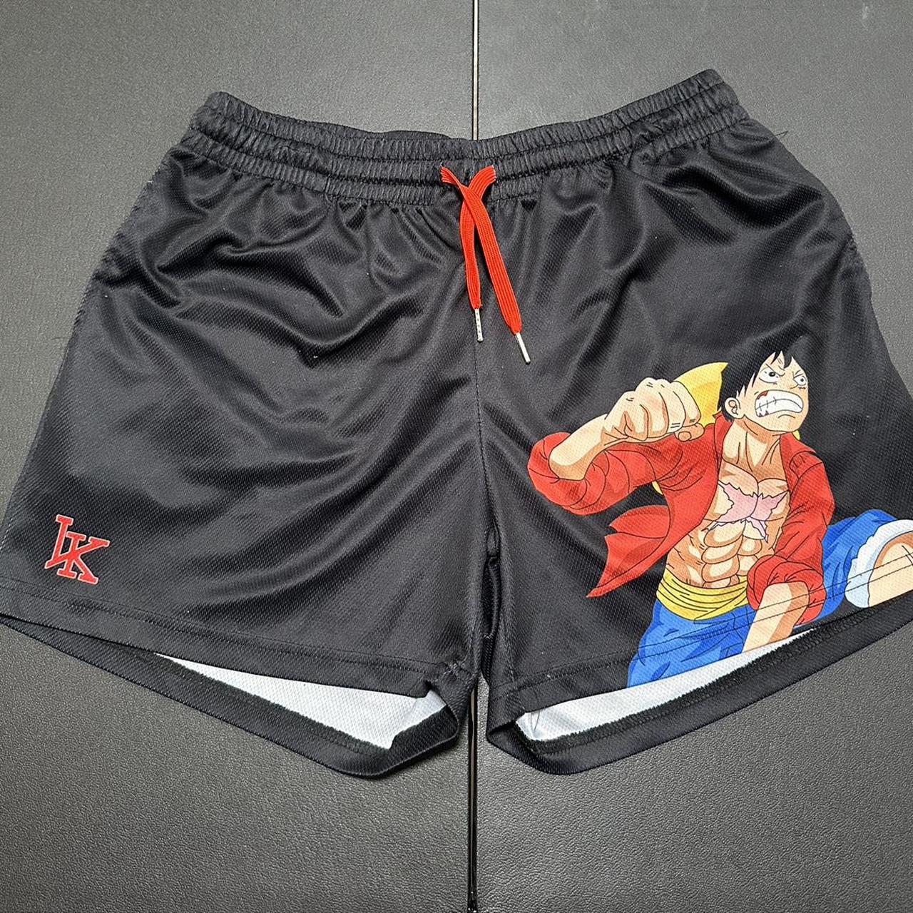 Invicta Kuru One Piece Luffy shorts Size XL... | Depop