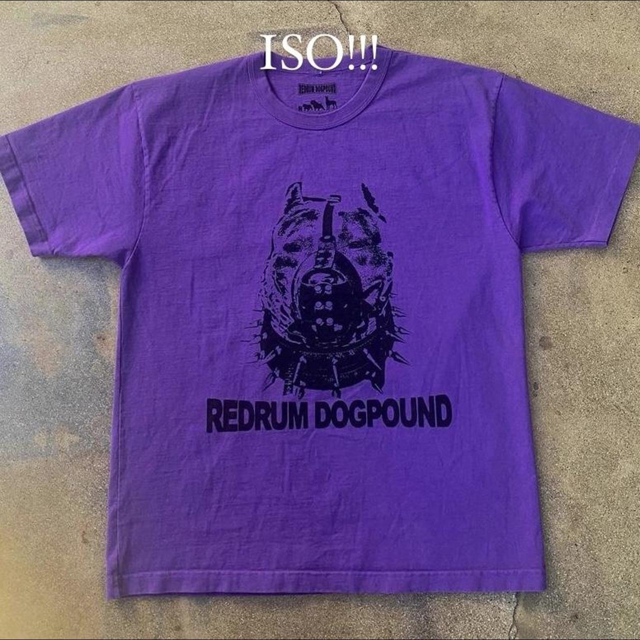 REDRUM DOGPOUND PURPLE MUTT T SHIRT i’m looking for... - Depop